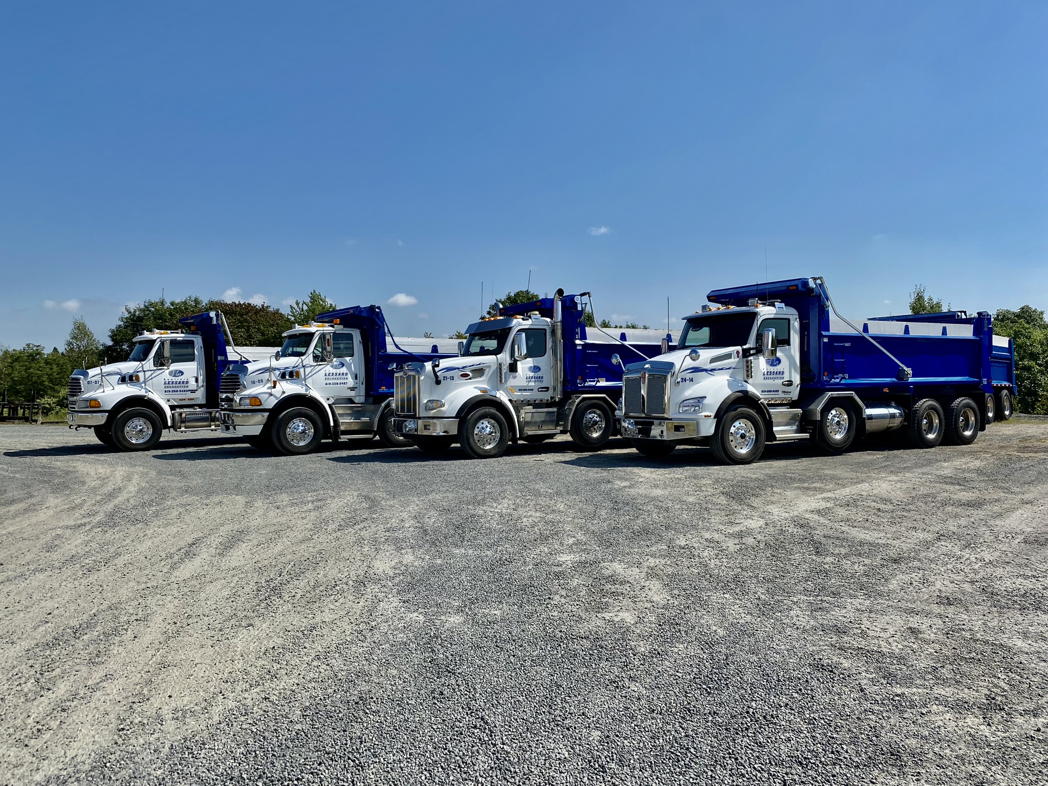 Notre équipement - Bernard Lessard Excavation